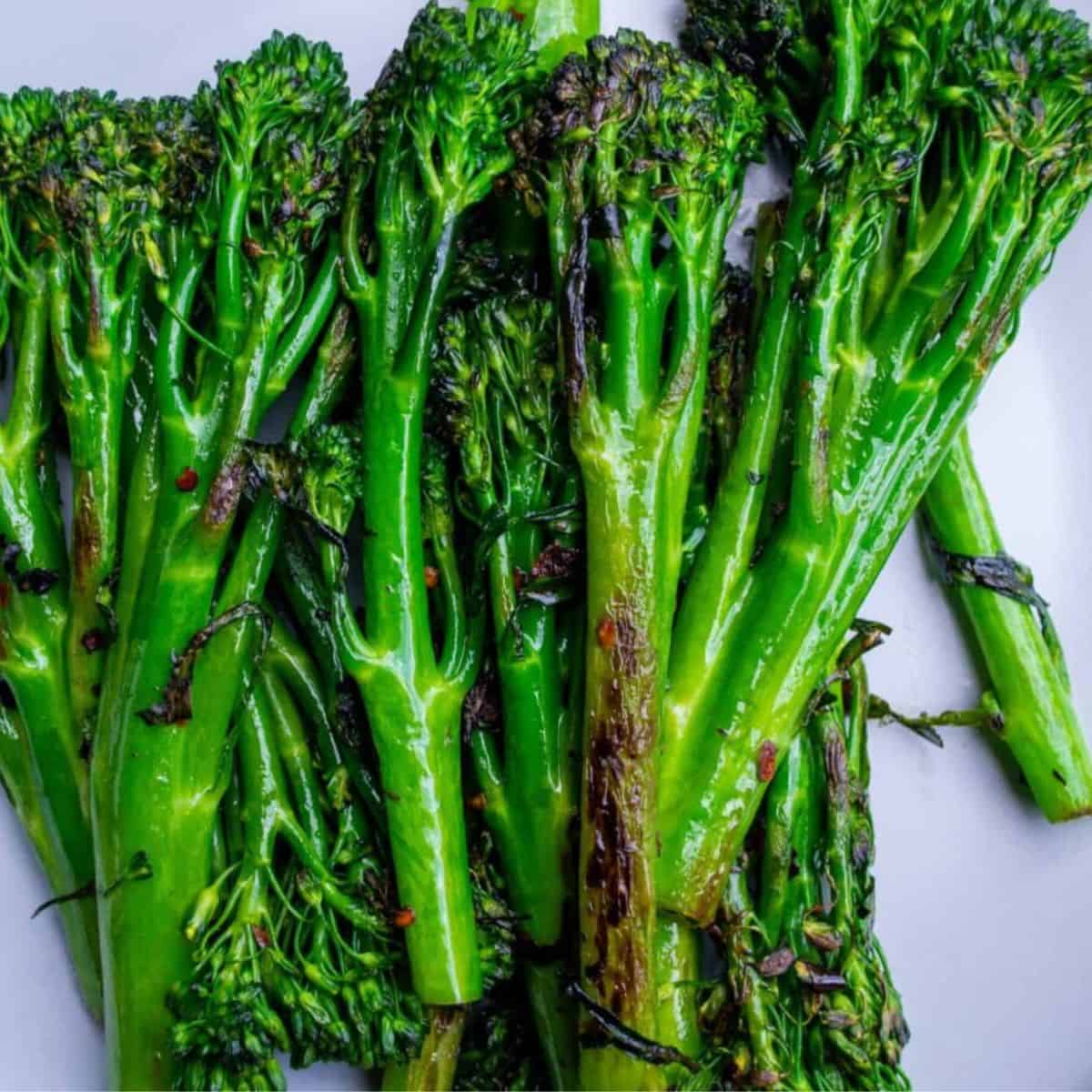 The Best Simple Pan Fried Broccolini - Simply Fresh Foodie