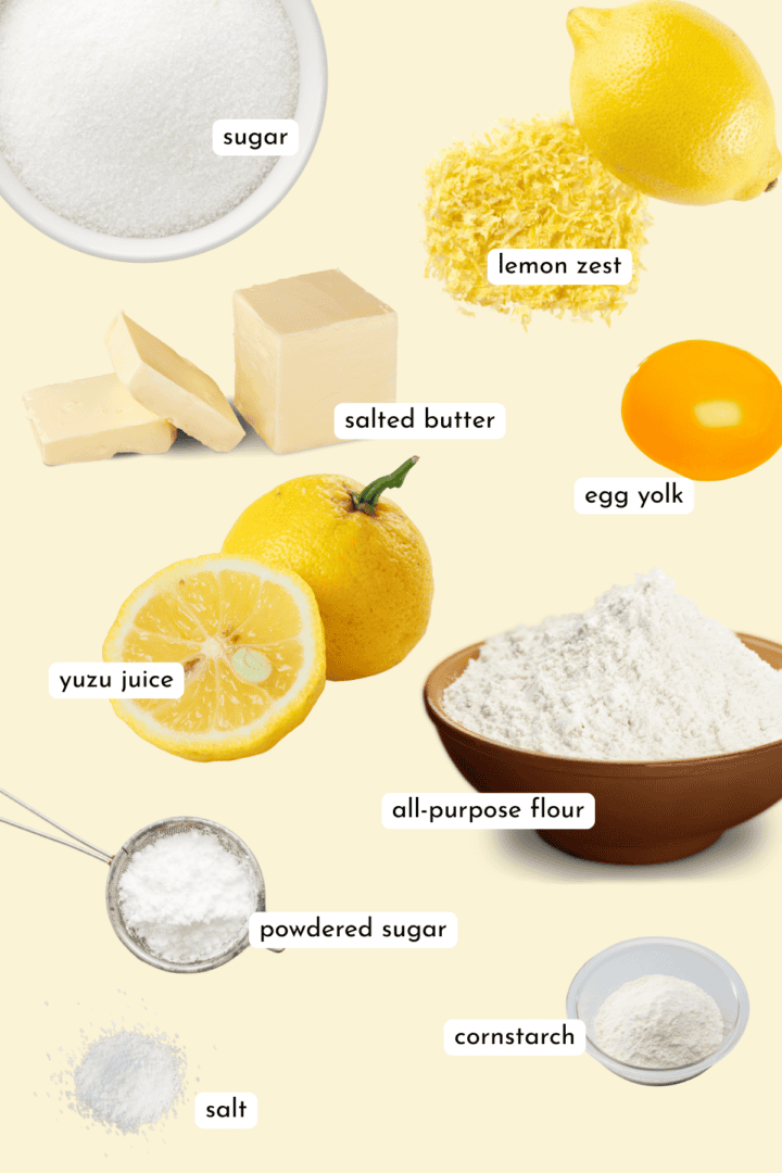 Easy and Delicious Yuzu Cookies